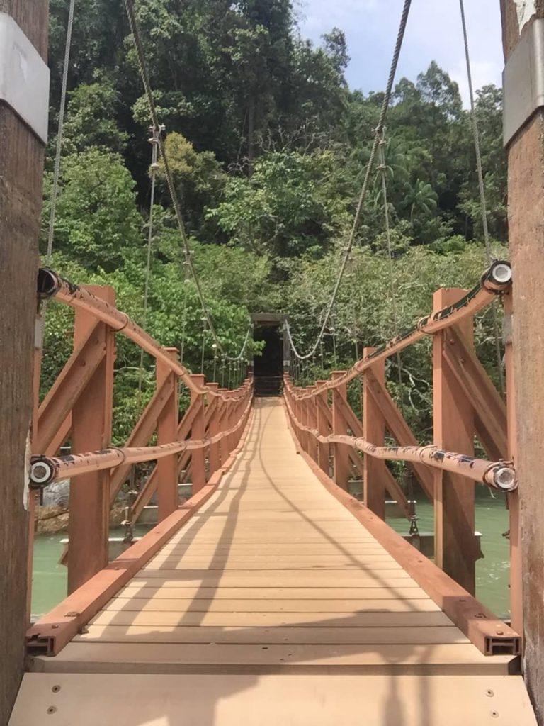 Penang Turtle Sanctuary in Penang, Malaysia - Sandal Tan Man