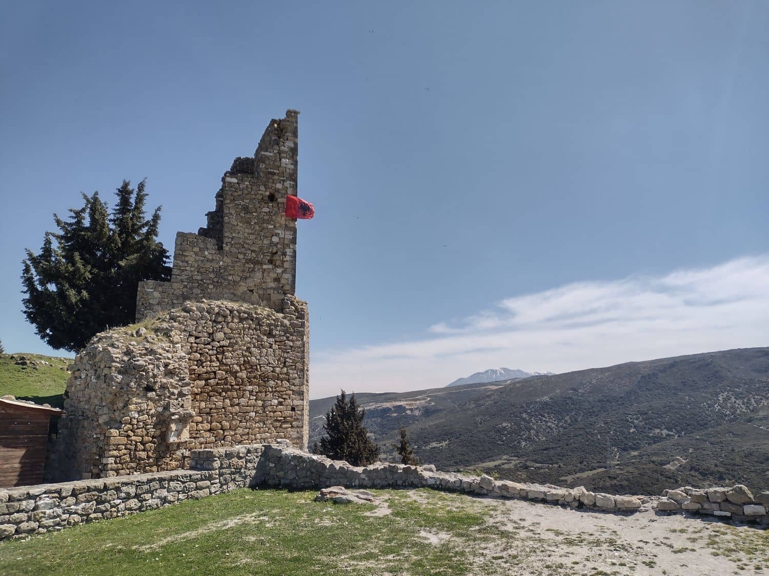 The Impressive Castle Of Kanina Outside Vlora, Albania