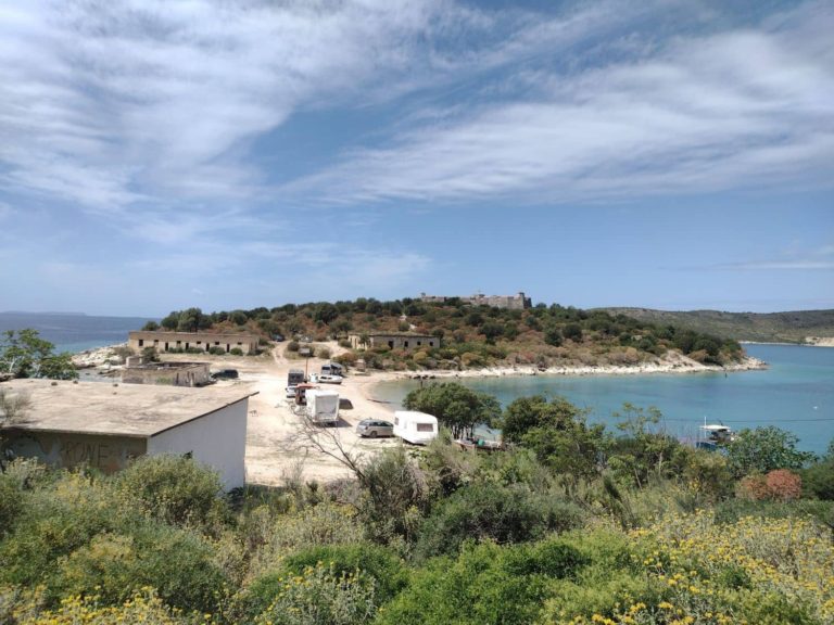Porto Palermo Castle (Ali Pasha Fortress) - Sandal Tan Man
